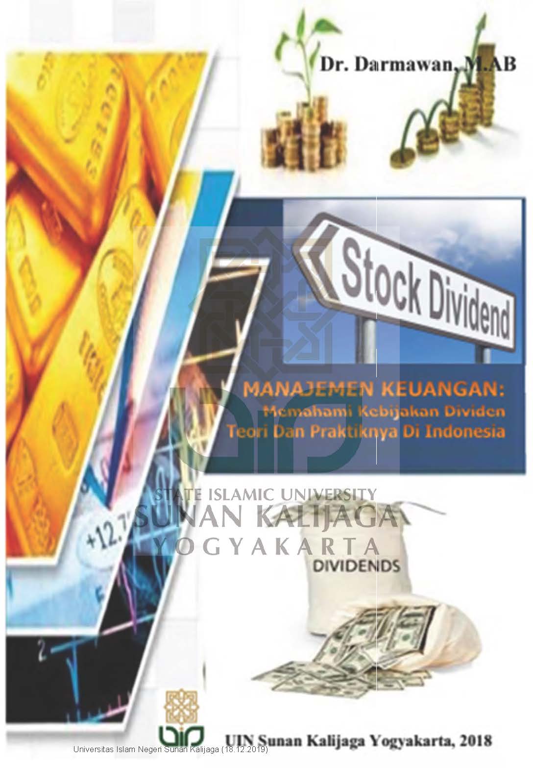 MANAJEMEN KEUANGAN: Memahami Kebijakan Dividen, Teori dan Praktiknya di Indonesia ...